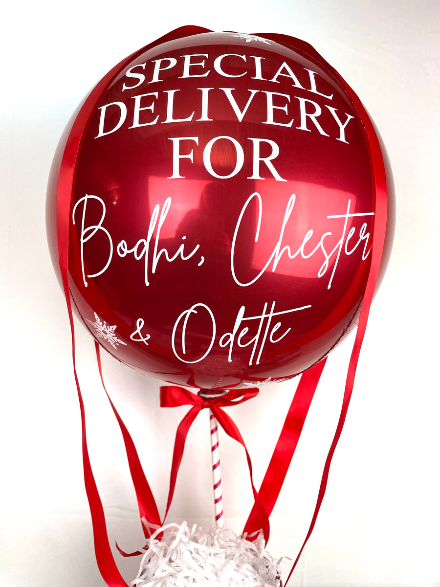 Elf on the shelf arrival Hot air balloon – beautiful balloons