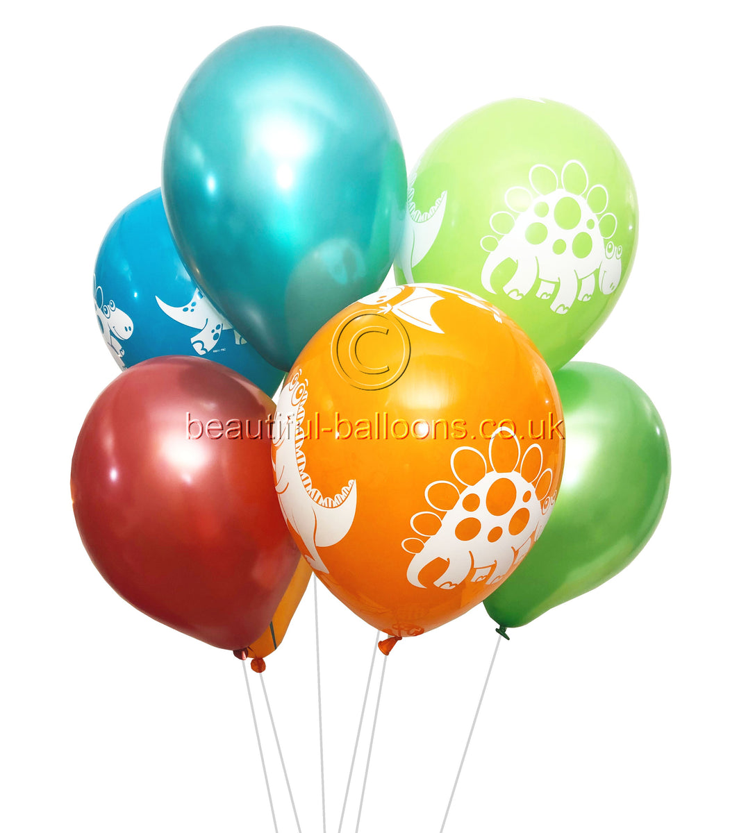 Dinosaur Latex Shade Range - Dino Theme- UNFILLED – beautiful balloons